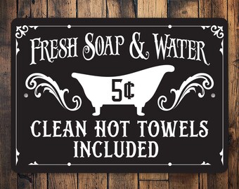 Vintage Soap Sign - Etsy