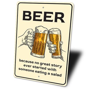 Funny Drinking Decor, Humor Beer Sign, Funny Decor, Bar Humor, Bars ...