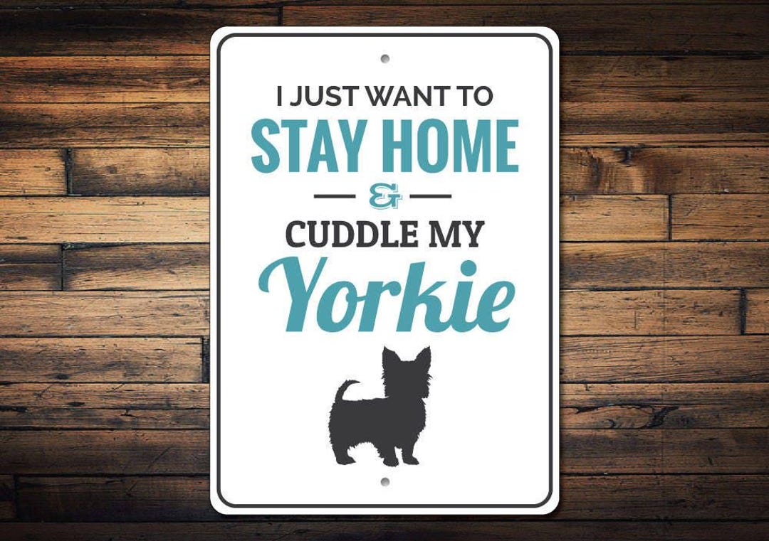 Yorkie Sign, Yorkie Gift, Yorkie Owner Gift, Yorkie Decor, Yorkie Owner ...