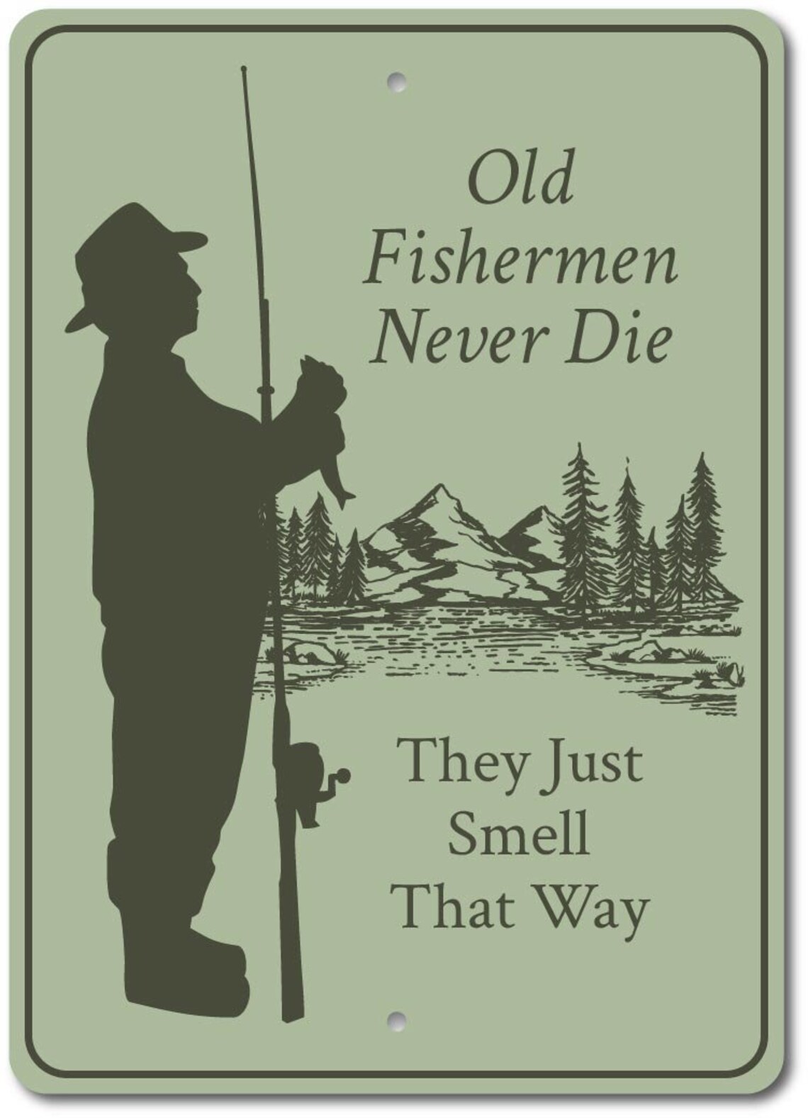 Fisherman Gift Funny Fishing Sign Funny Fishing Gift - Etsy