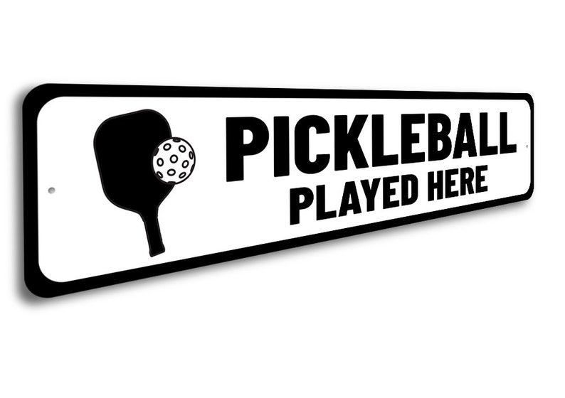 Pickleball Played Here Sign Pickleball Sign Pickleball Room - Etsy