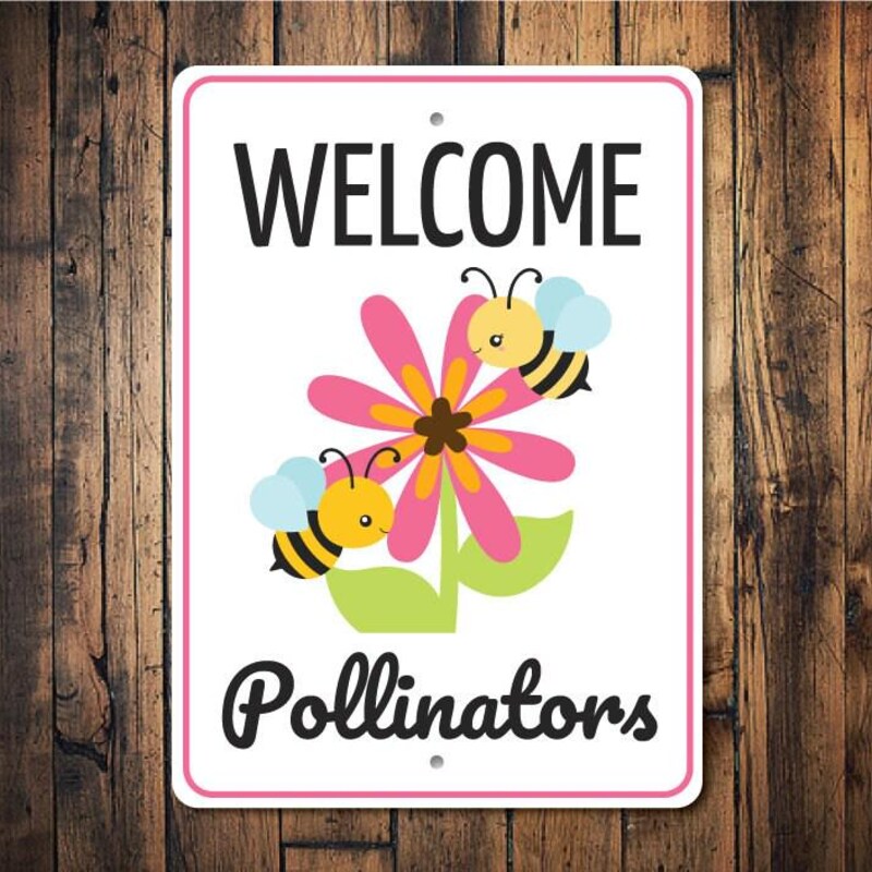 Pollinator Sign - Etsy