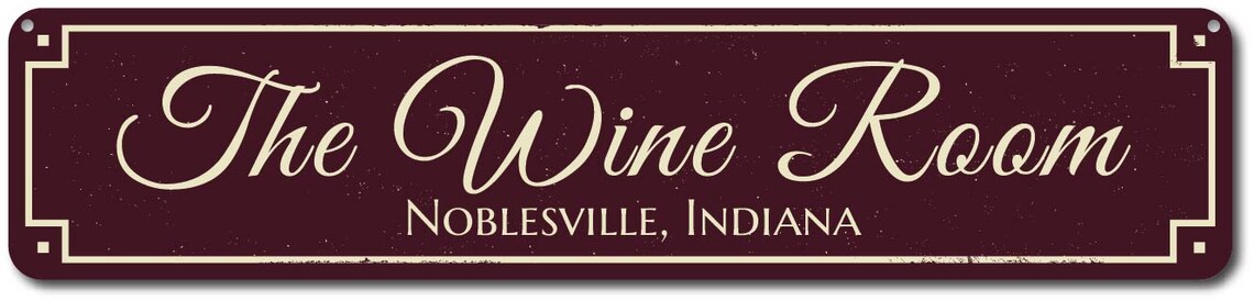 Wine Room Sign Gift for Wino Wine Bar Location Decor Custom - Etsy