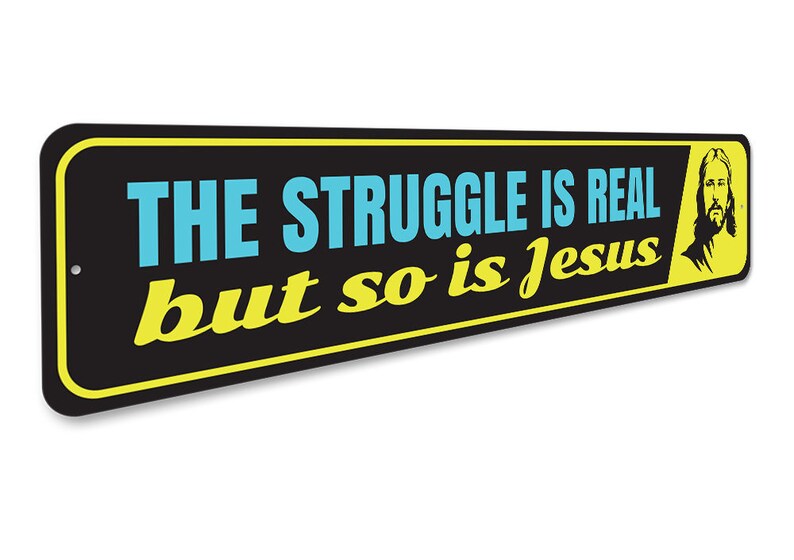 Real Jesus Sign Funny Jesus Sign We Love God Jesus Lovers - Etsy