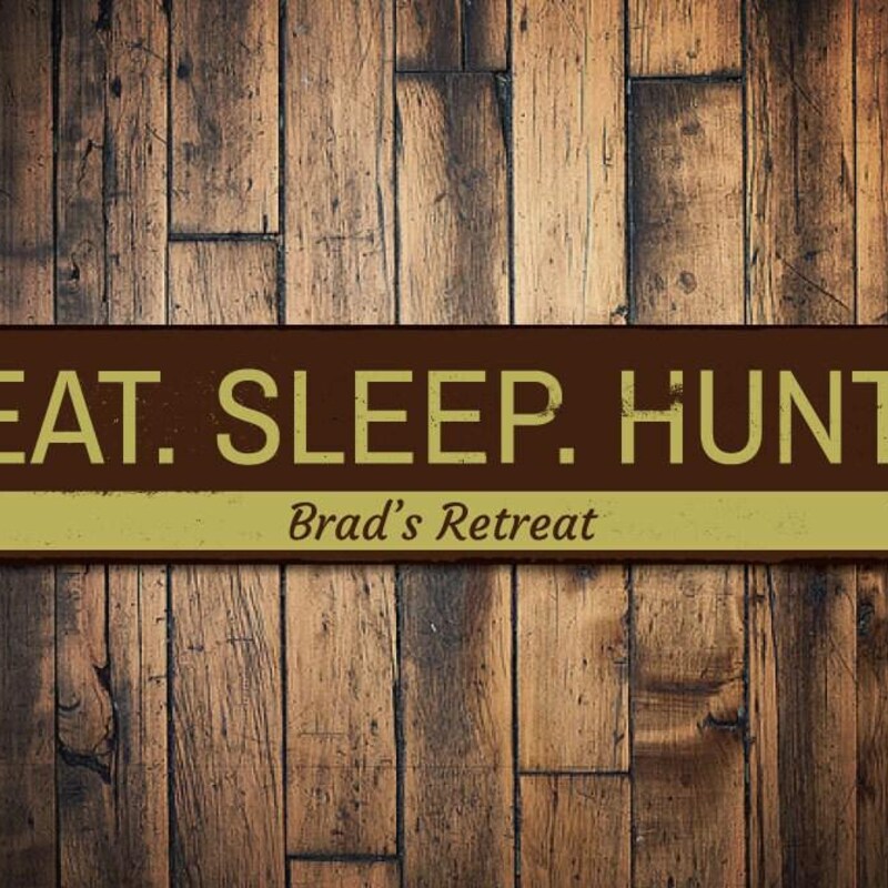 Rustic Hunting Signs - Etsy