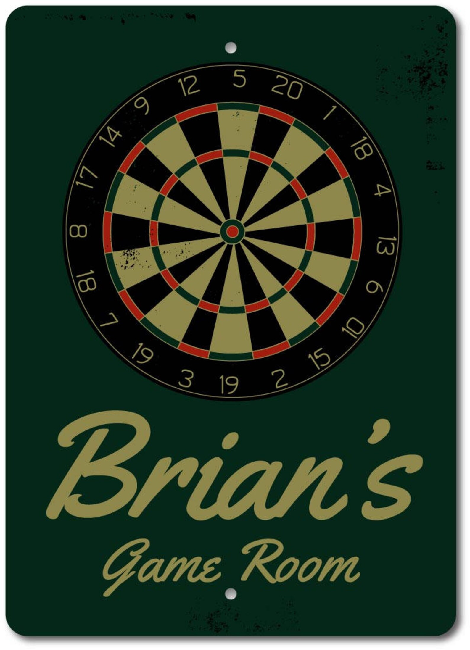 Dart Board Sign Dart Room Sign Dart Lover Gift Man Cave | Etsy