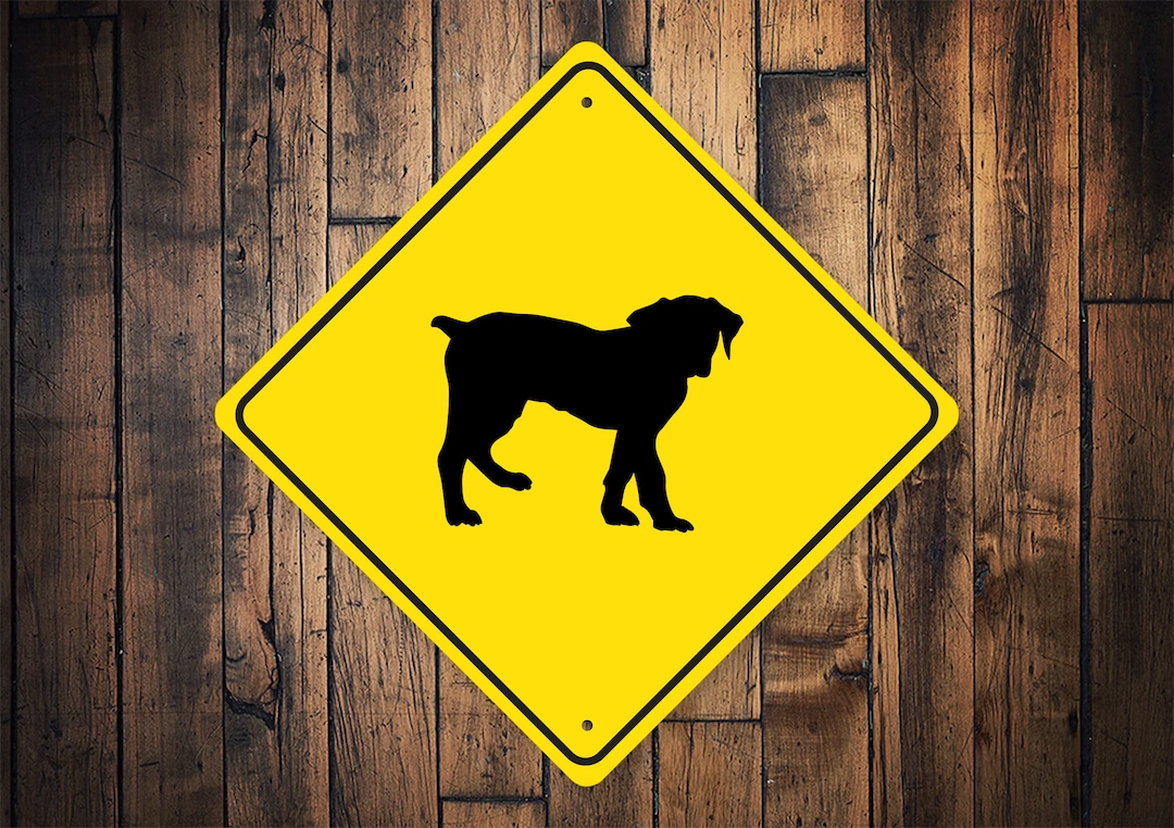 Boerboel Dog Sign, Boerboel Crossing, Boerboel Dog Decor, Boerboel ...