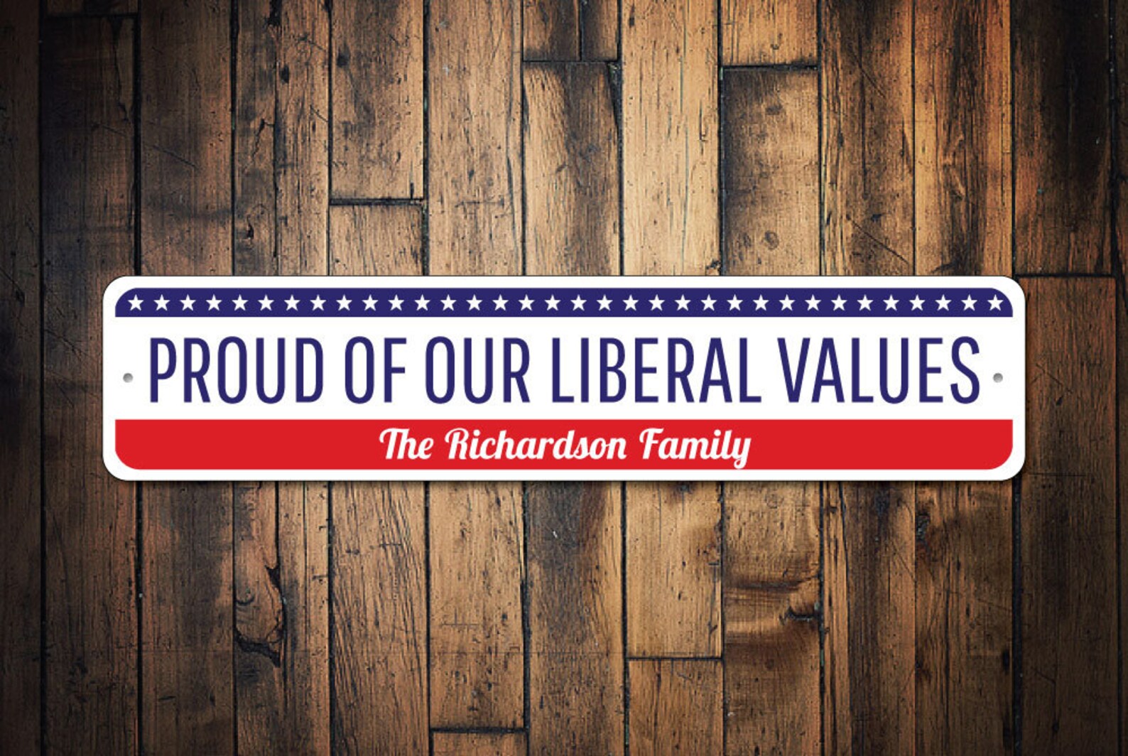 Political Values Sign Custom Political Party Sign Republican | Etsy