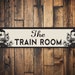 The Train Room Sign Train Room Train Wall Decor Train - Etsy
