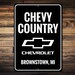 Chevy Country Sign, Chevy Logo Sign, Chevrolet Sign, Chevy Owner Gift ...