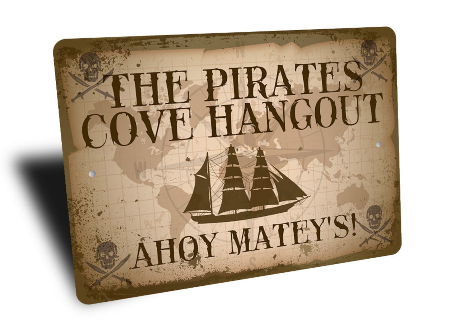 Pirates Cove Hangout Sign Pirates Hangout Pirate Lover Sign - Etsy