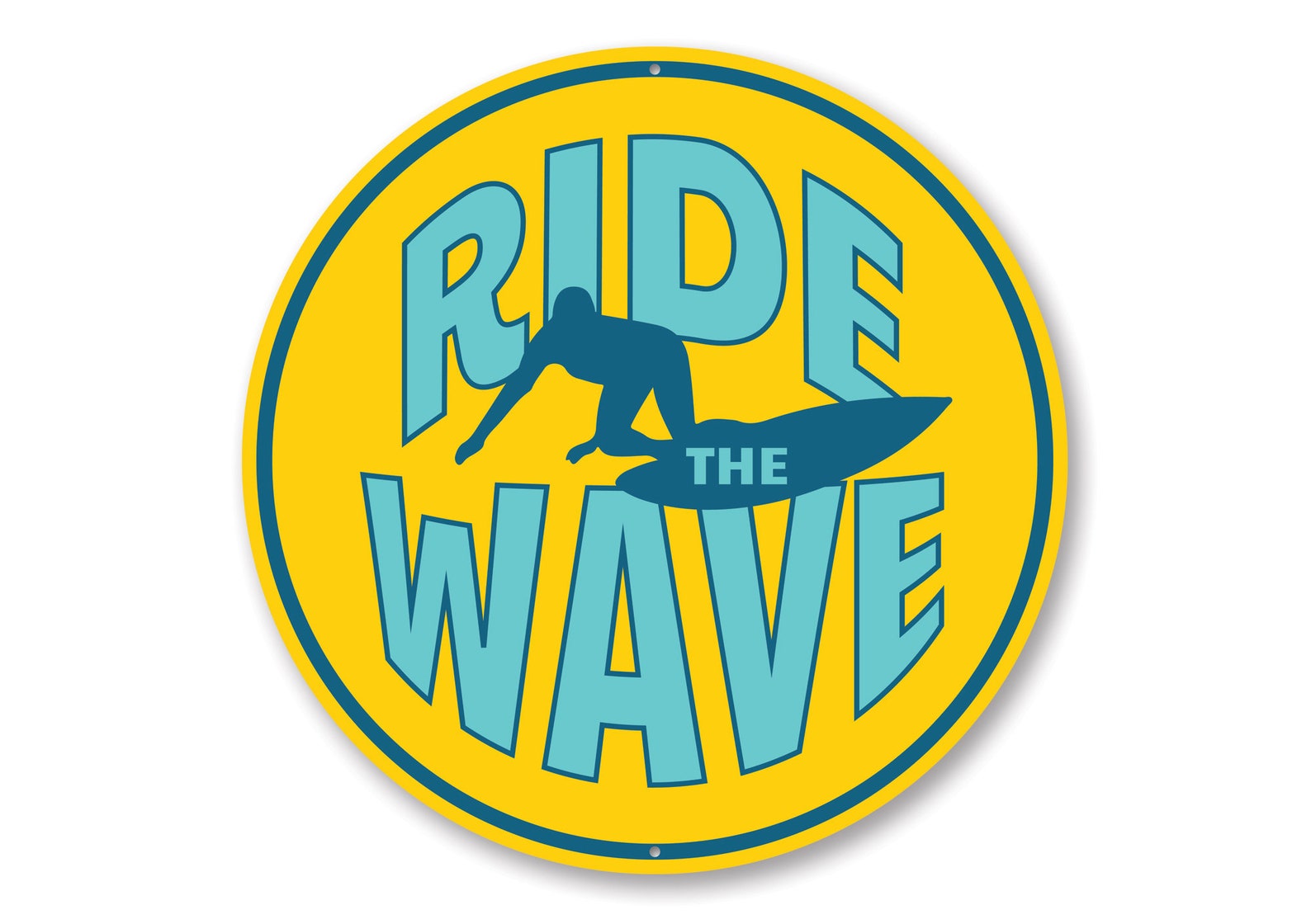 Ride the Wave Sign Wave Riding Surf Wave Sign Surfers - Etsy