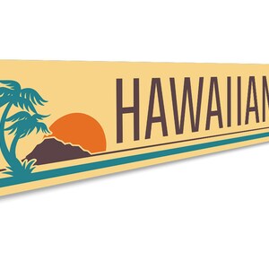 Hawaiian Way Sign, Custom Hawaiian Sign, Hawaiian Street Sign, Home ...