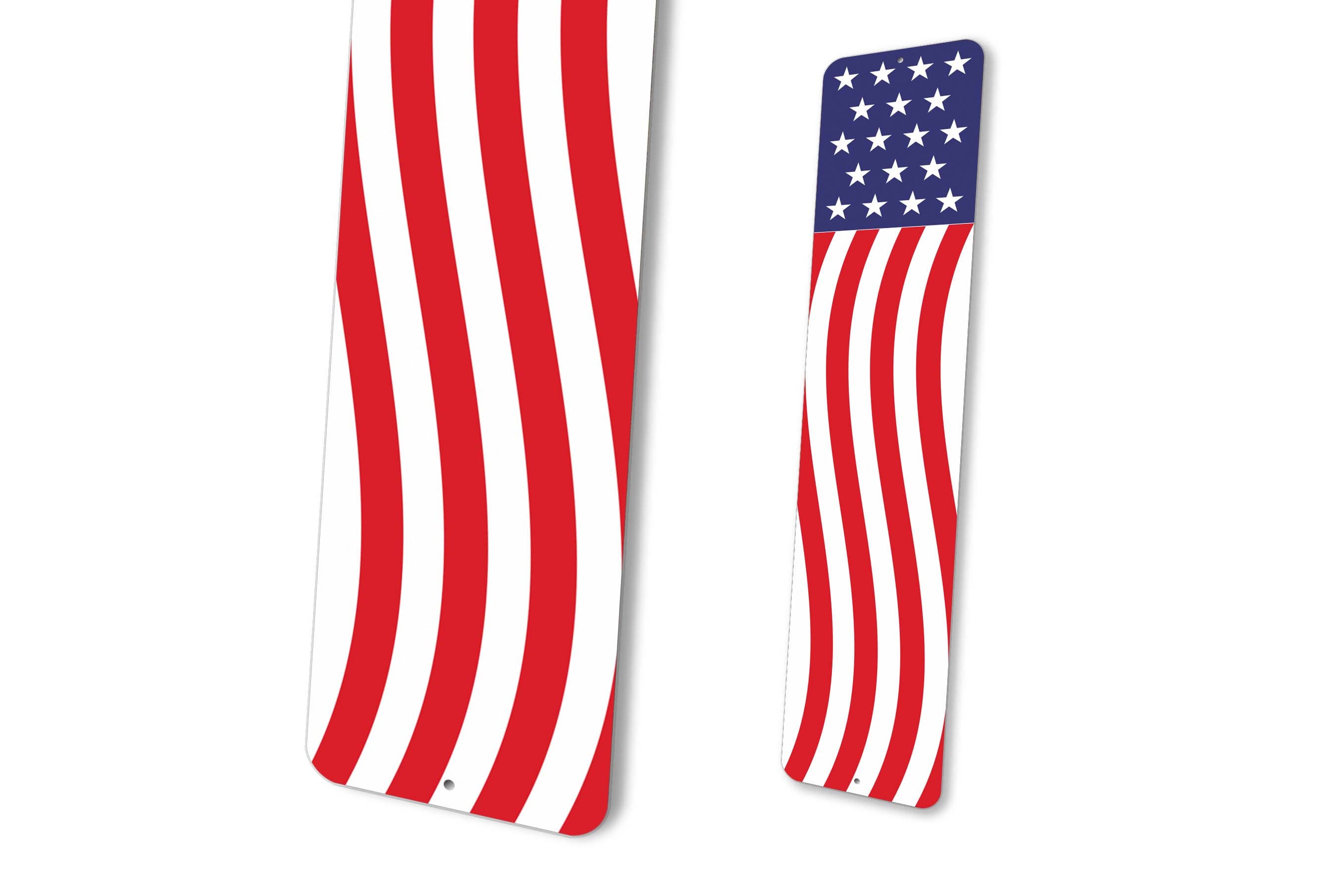 American Flag Curve Stripes USA Flag 4th of July Patriotic - Etsy