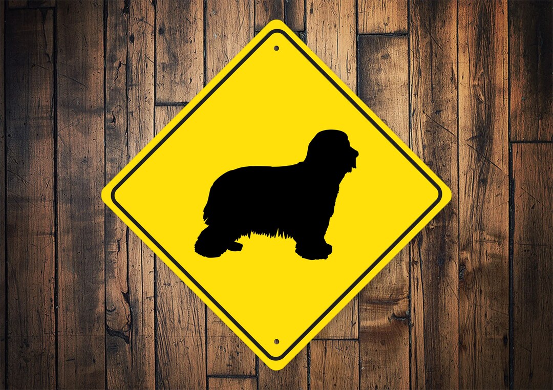 Bearded Collie Sign, Custom Dog Gift, Bearded Collie, Collie Dog Owner ...