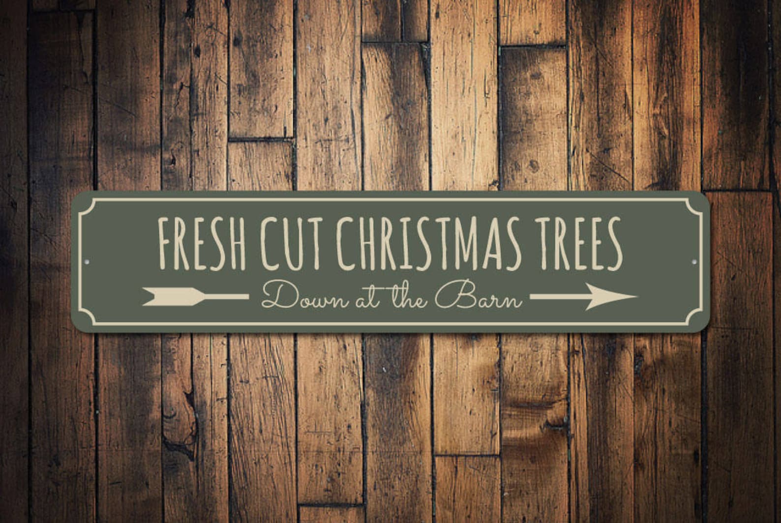 Christmas Tree Sign Fresh Cut Trees Sign Tree Farm Decor | Etsy