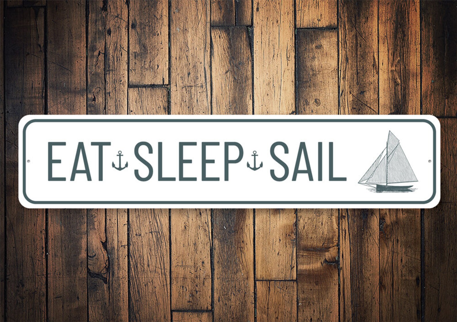 Sailing Signs Eat Sleep and Sail Sailing Lover Sailing - Etsy UK