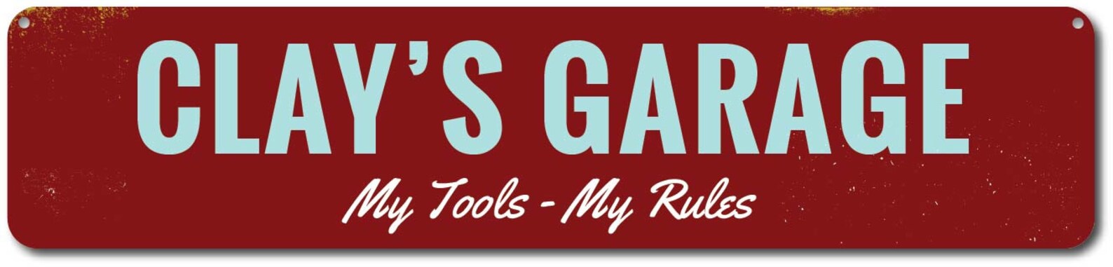 My Tools My Rules Sign Personalized Gift for Mechanic Man | Etsy