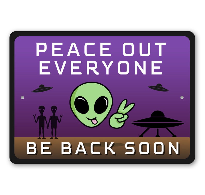 Be Back Soon Door Sign Funny Door Sign Be Back Sign on - Etsy