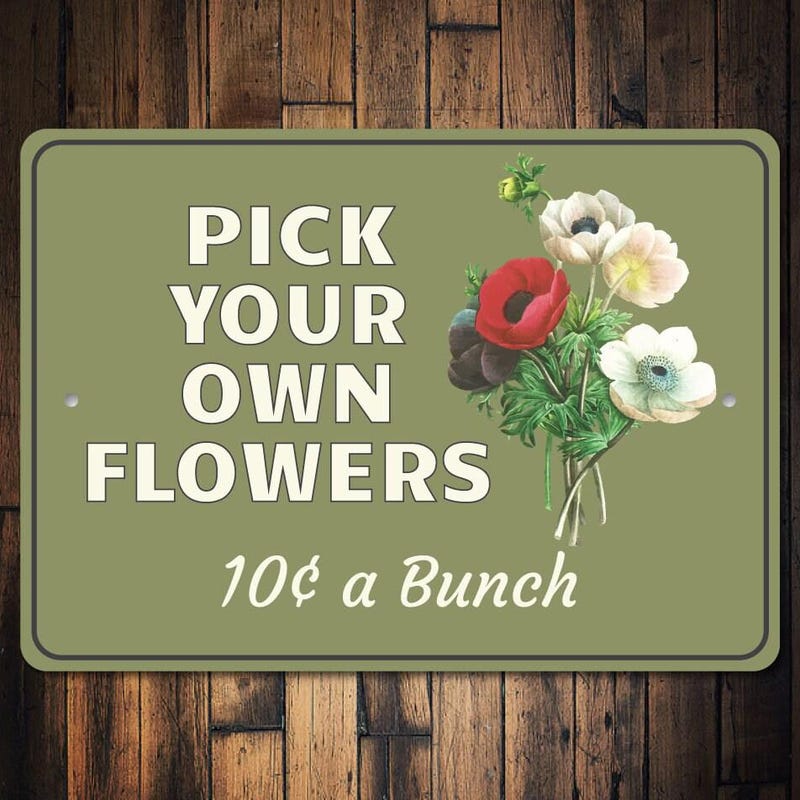 Flower Shop Signs - Etsy