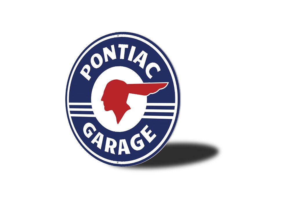 Pontiac Garage Sign Decor for Garage Pontiac Owner Sign for - Etsy