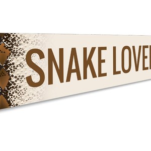 Snake Lover Sign, Snake Lover, Snake Decor, Zoo Sign, Zoo Animals, Wall ...