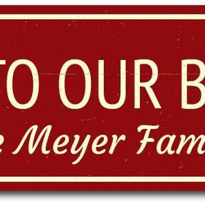 Welcome Boat House Sign, Personalized Family Name Sign, Custom Boat ...