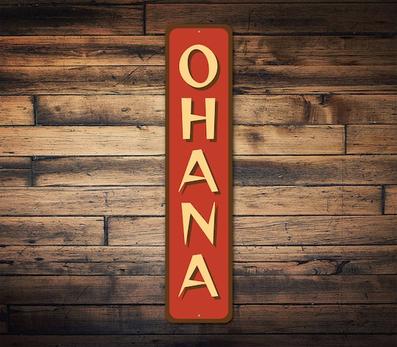 Ohana Sign Hawaii Lover Signs Beach Hawaii Decor Tropical - Etsy