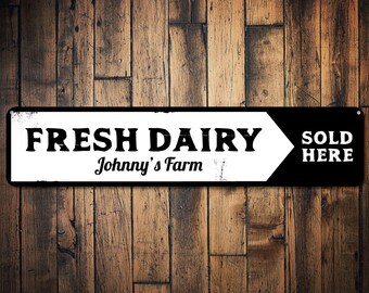 Dairy Farm Sign - Etsy