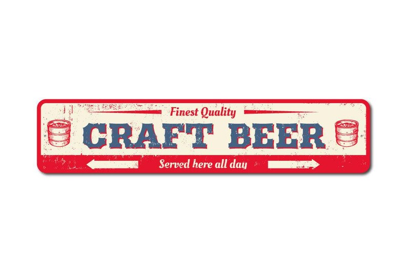 Craft Beer Sign, Custom Brewer Gift for Brewery Decor, Craft Beer Decor ...