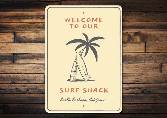 Welcome to Surf Shack Surf Decor Surf Lovers Home for - Etsy