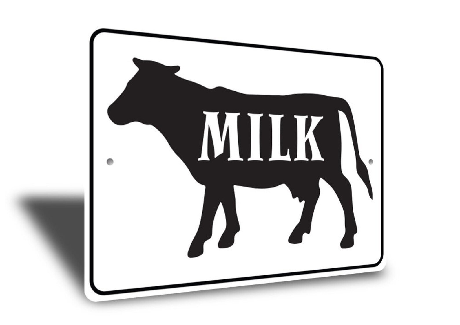 Cow Sign Sign for Milk. Decor for Farming Cow Milk Sign - Etsy