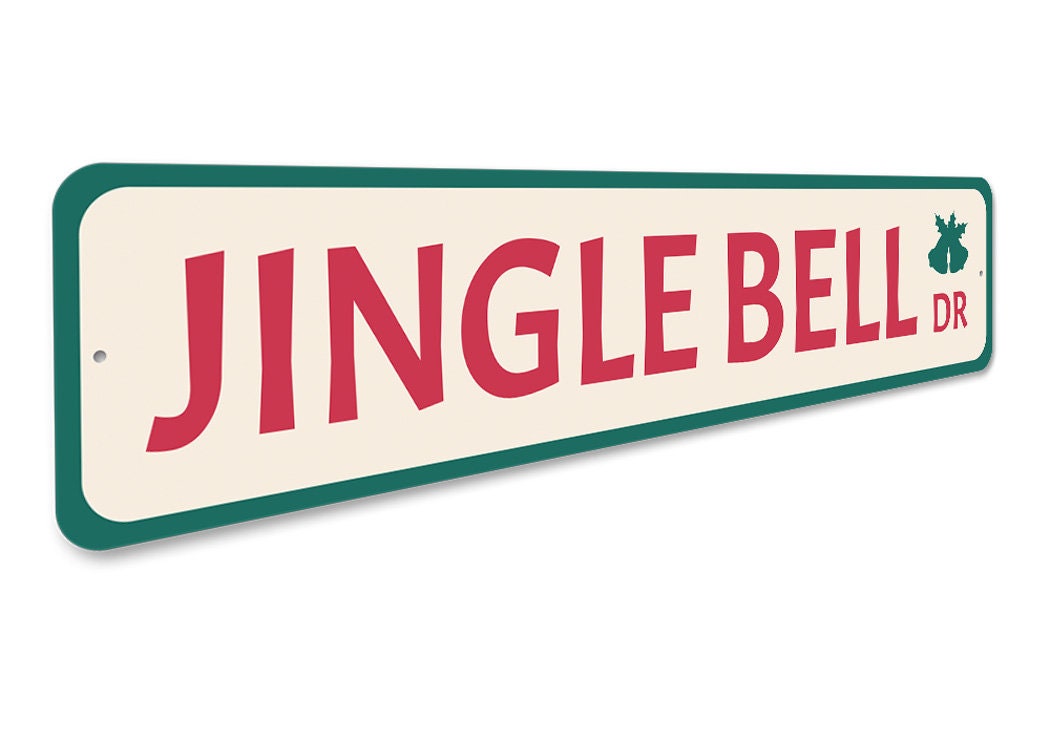 Jingle Bell Sign Jingle Bell Christmas Jingle Bell - Etsy