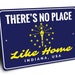 Indianapolis Signs, Metal Indiana Sign, Indy Decor, Indiana Gift Decor ...