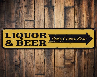 Arrow Beer Sign | Etsy