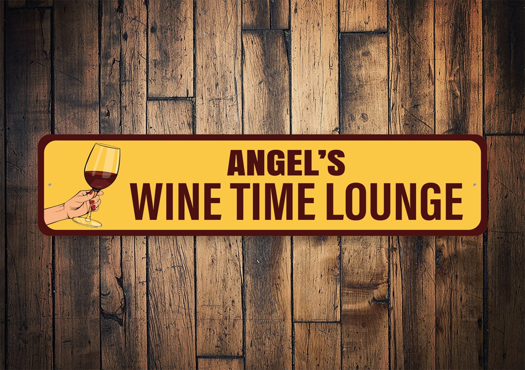 Wine Time Sign, Wine Time Lounge, Wine Lover Decor, Decor for Wine ...