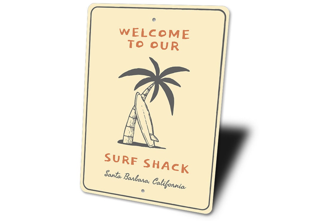 Welcome to Surf Shack Surf Decor Surf Lovers Home for - Etsy