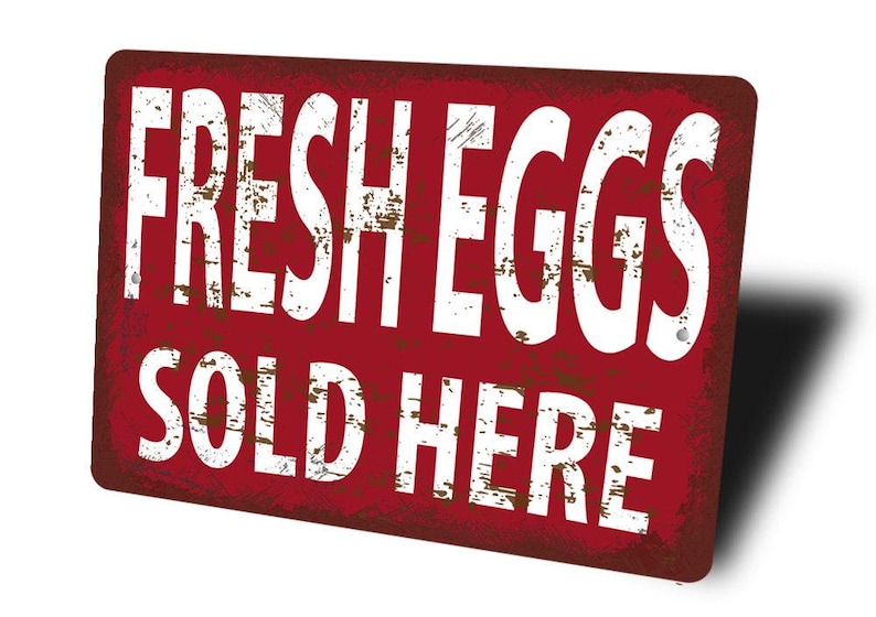 Fresh Eggs Sign, Rustic Egg Sign, Chicken Eggs Sign, Chicken Coop Sign ...