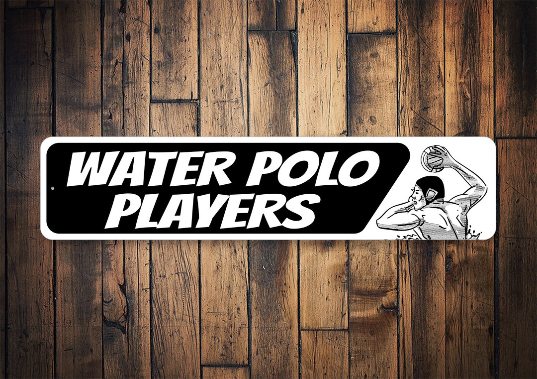 Water Polo Player Sign Water Polo Gift Gift for Water Polo - Etsy
