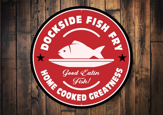 Fish Fry Sign Custom Fish Fry Decor Personalized Fish Fry | Etsy