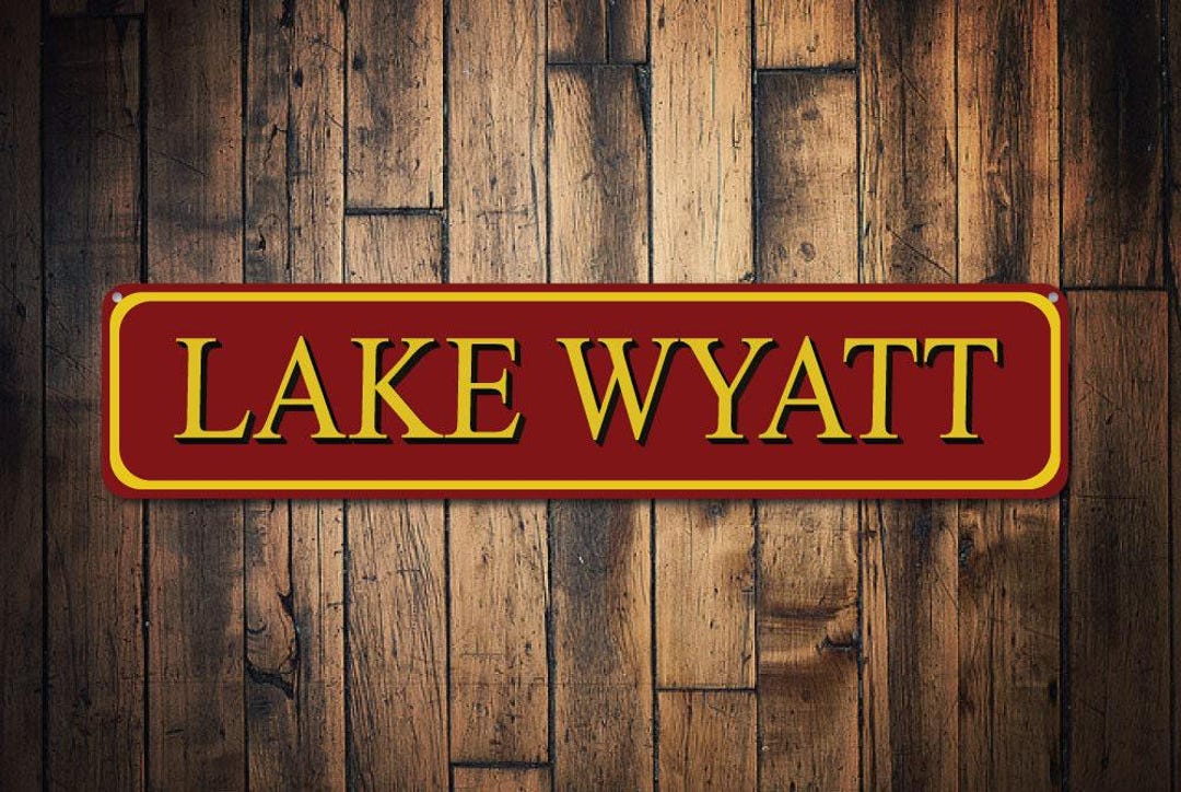Lake Sign, Personalized Lake Name Sign, Lake Decor, Lake House Decor ...