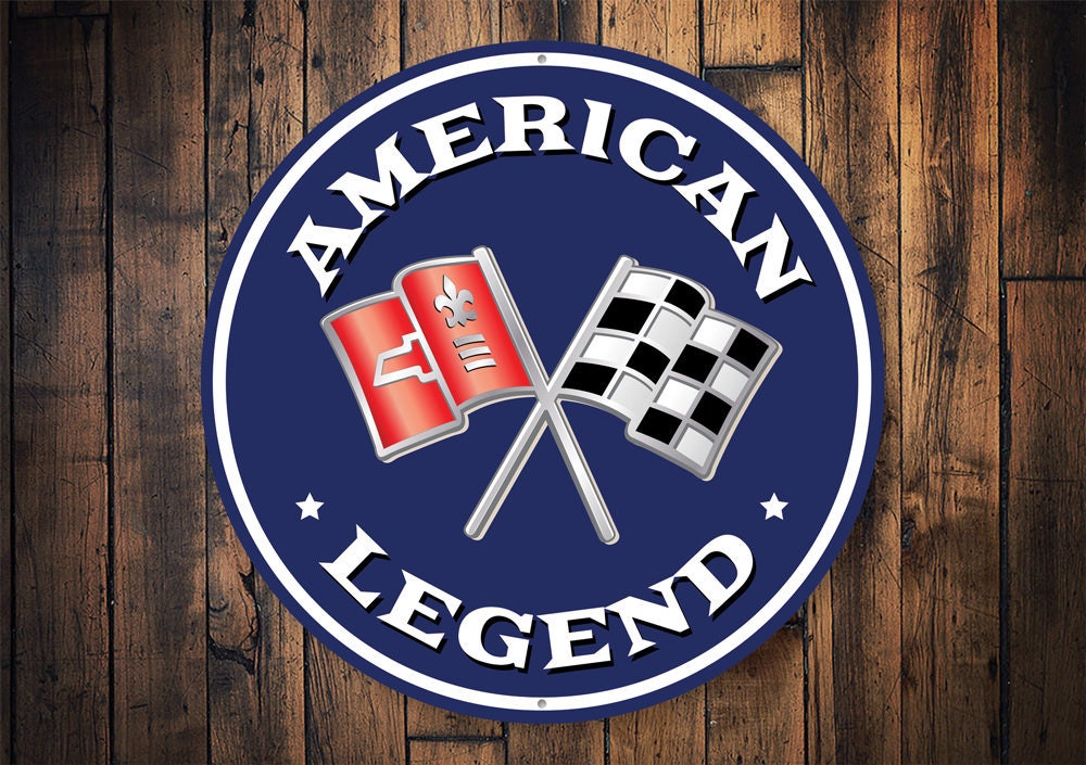 American Legend Legend Sports Car Grandpas Decor Chevy - Etsy
