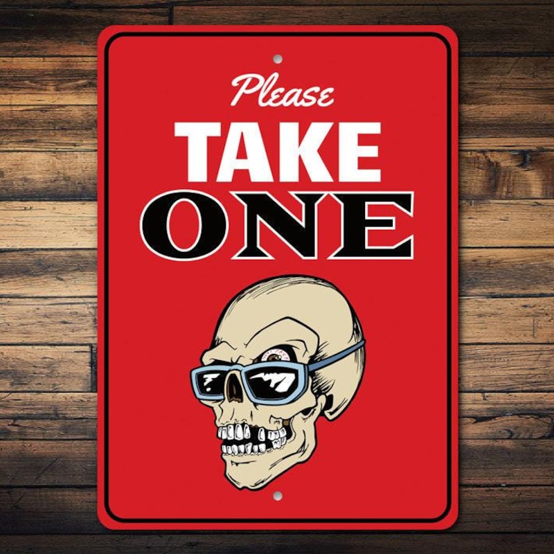 Please Take Only One Sign - Etsy