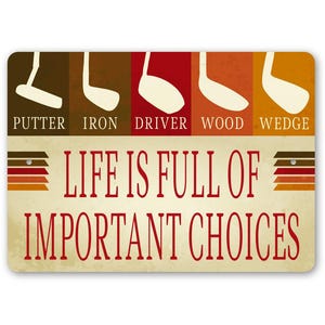 Funny Golf Lounge Sign, Golfer Decor, Golfing Gift, Gift for Golfer ...