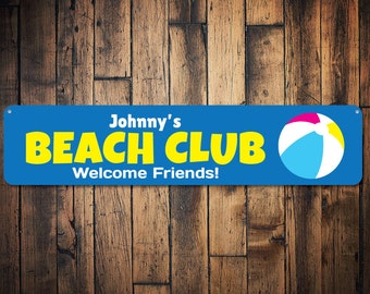 Custom Beach Sign - Etsy