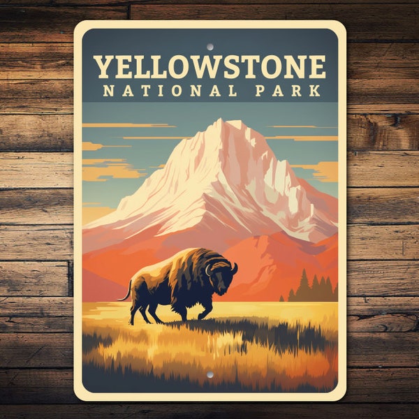 Yellowstone Sign - Etsy