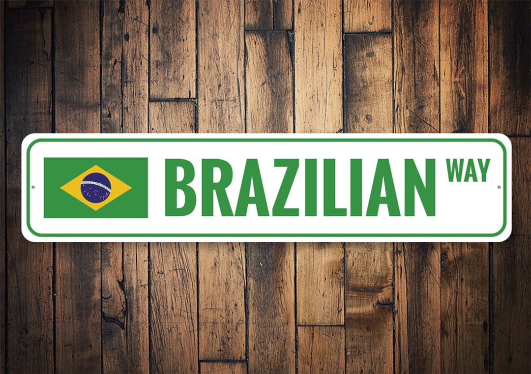Brazilian Sign, Brazilian Lover Sign, Brazilian Room Decor Sign ...