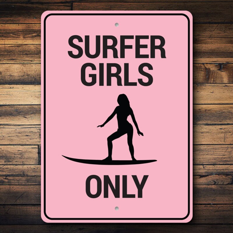 Girls Only Sign - Etsy