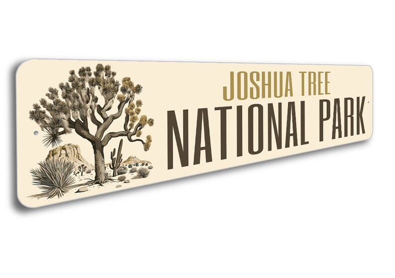 Joshua Tree National Park, Joshua Tree Sign, Joshua Tree Sign, Joshua ...