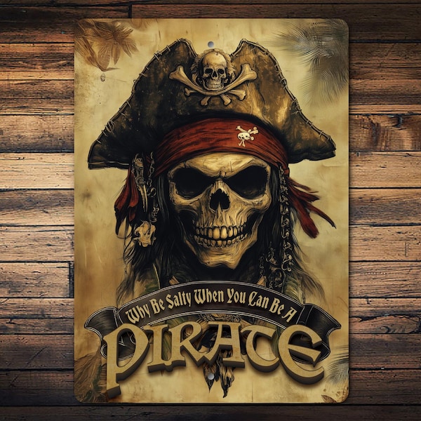 Funny Pirate Sign - Etsy